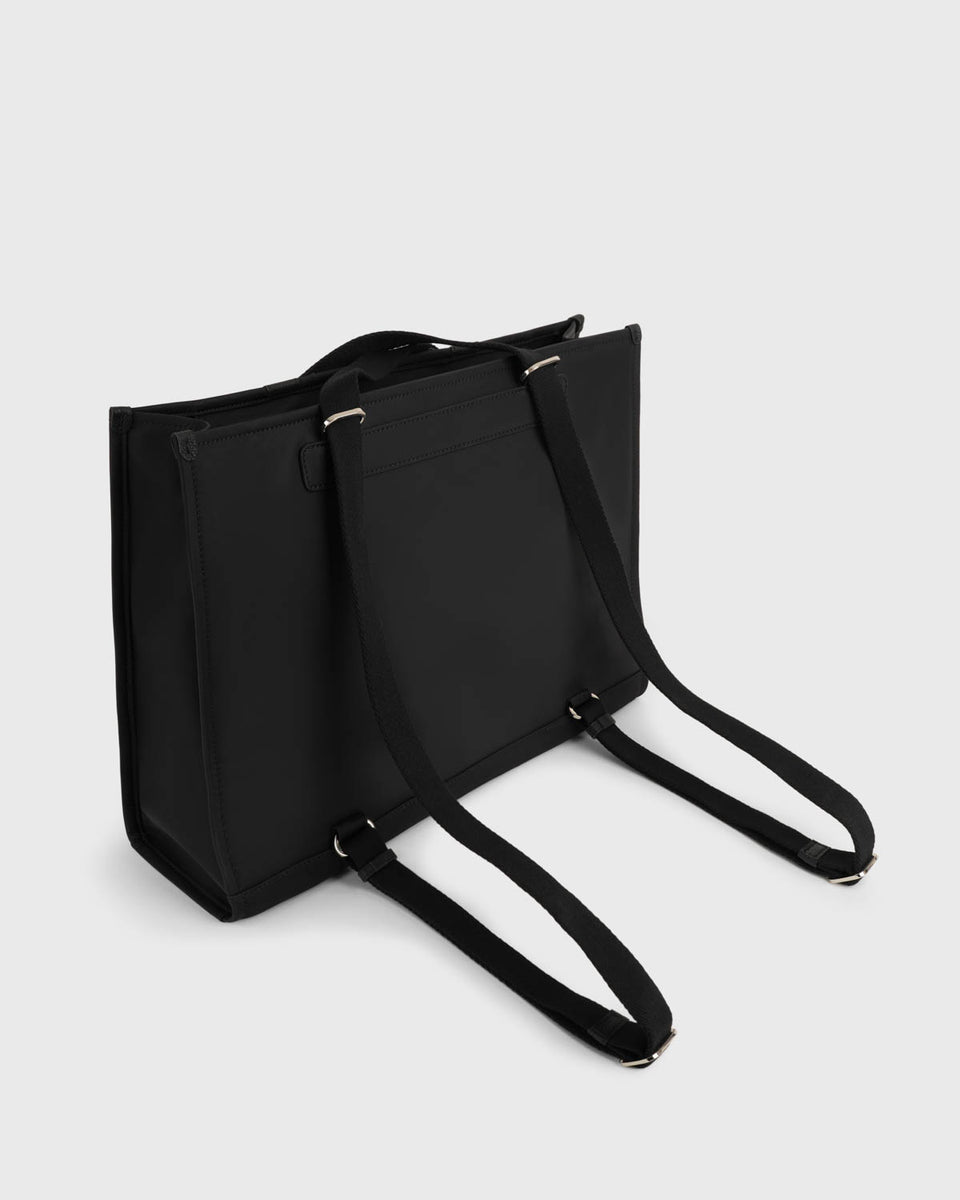 Mari Dual Totepack (Black) - Tocco Toscano