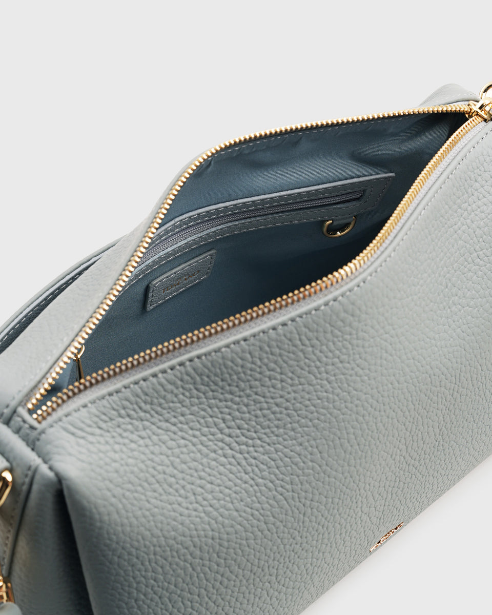 Marlows Oblong Shoulder Bag (Blue) - Tocco Toscano