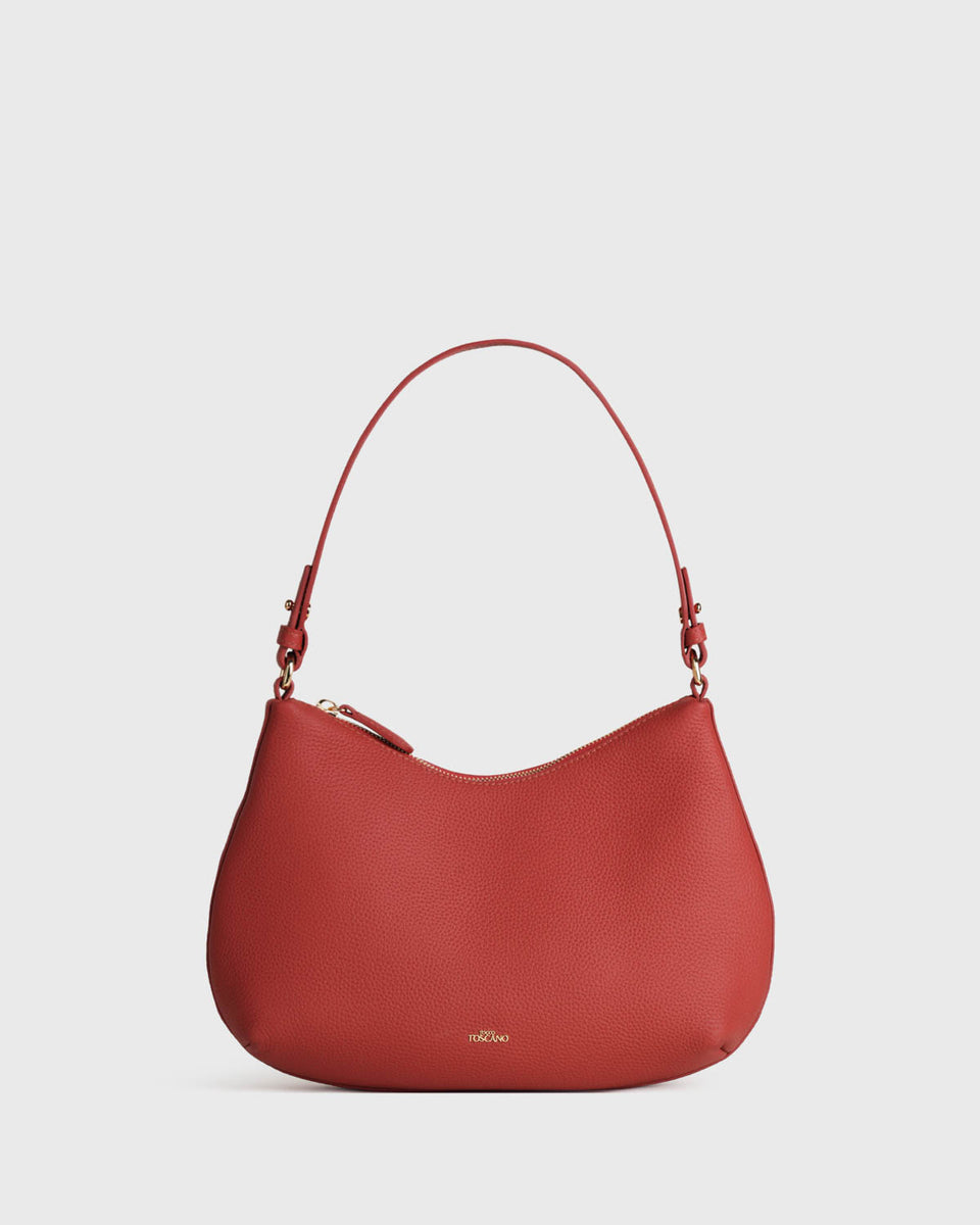 Marlows Crescent Hobo (Scarlet) - Tocco Toscano