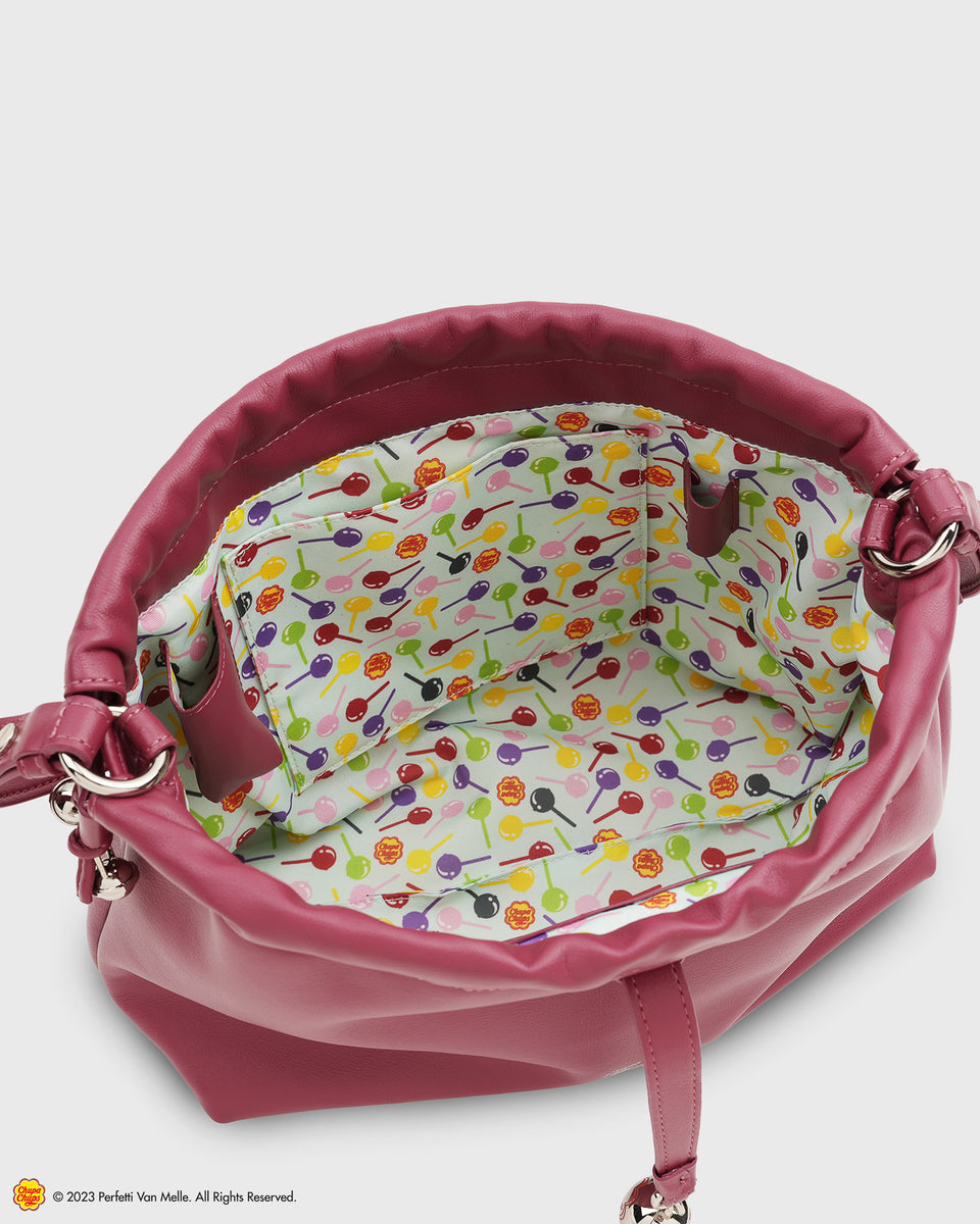 TOS x Chupa Chups Ruched Bag (Cherry) - Tocco Toscano