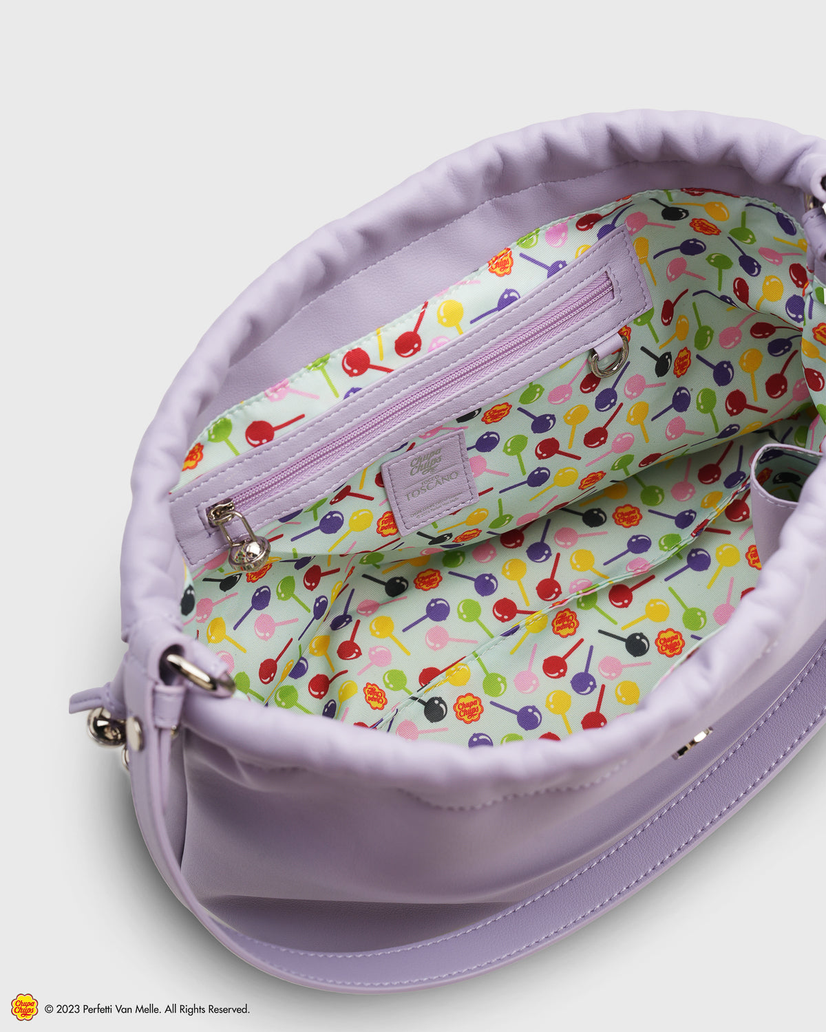 TOS x Chupa Chups Ruched Bag (Grape) - Tocco Toscano
