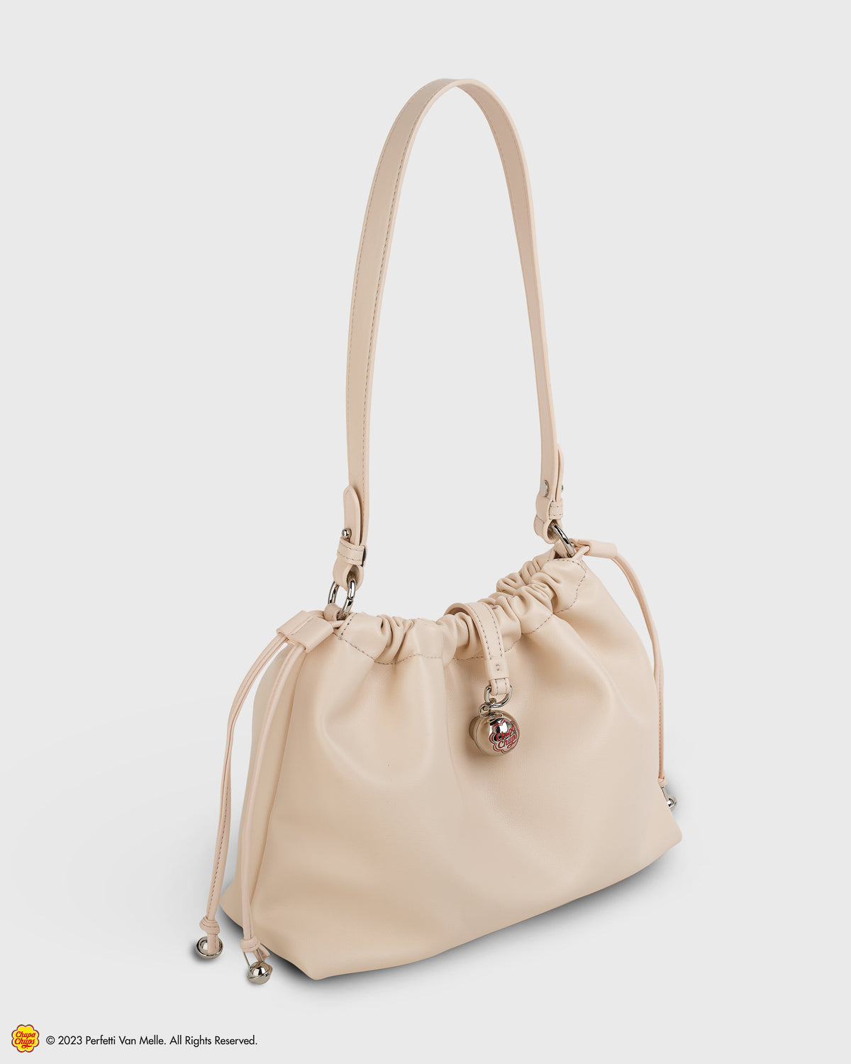 TOS x Chupa Chups Ruched Bag (Strawberry Cream) - Tocco Toscano