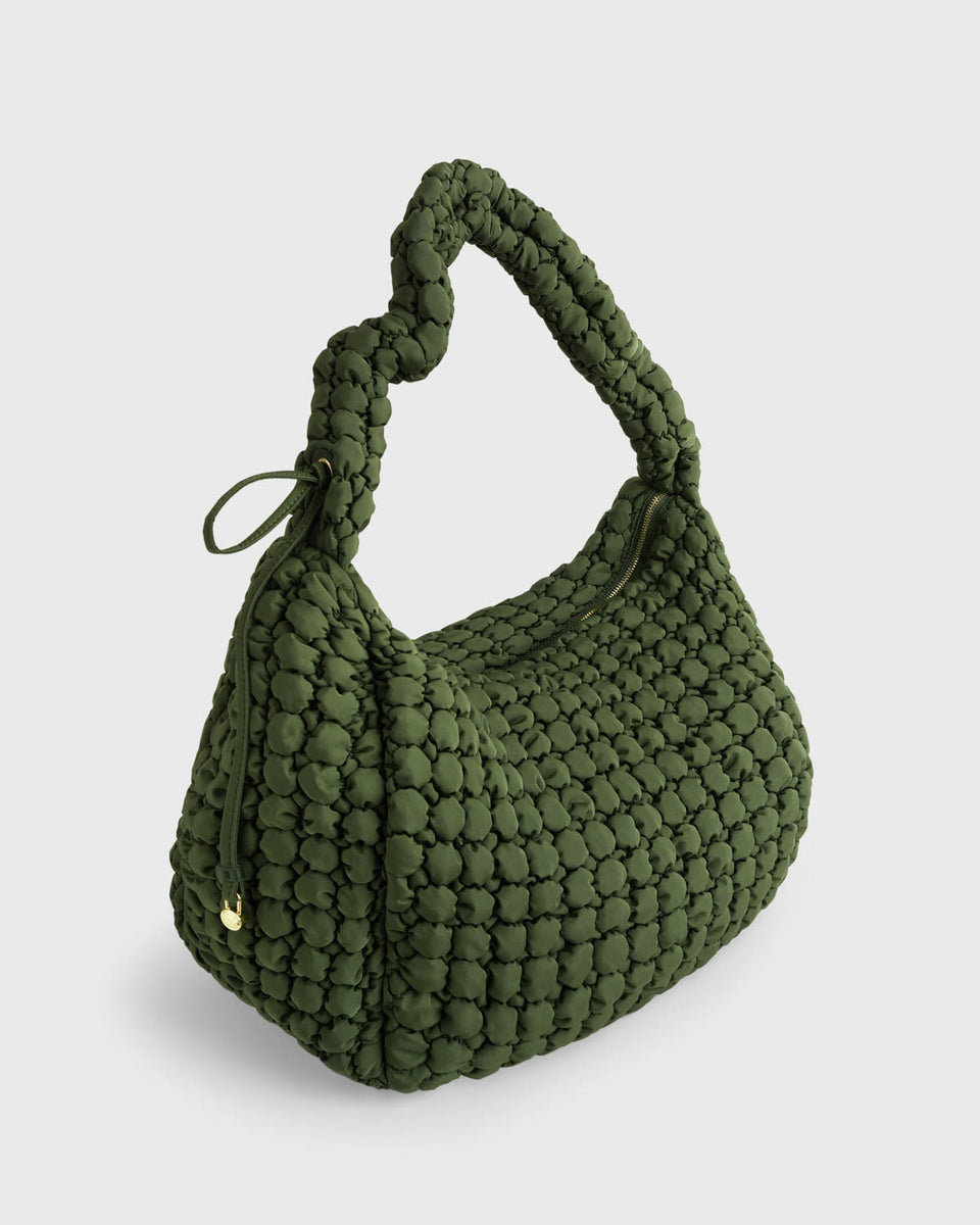 Bloom Crossbody Bag (Olive) - Tocco Toscano