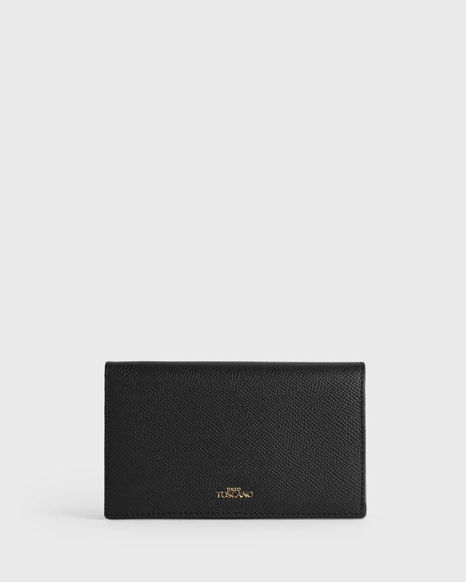 Heather Bifold Wallet (Black) - Tocco Toscano