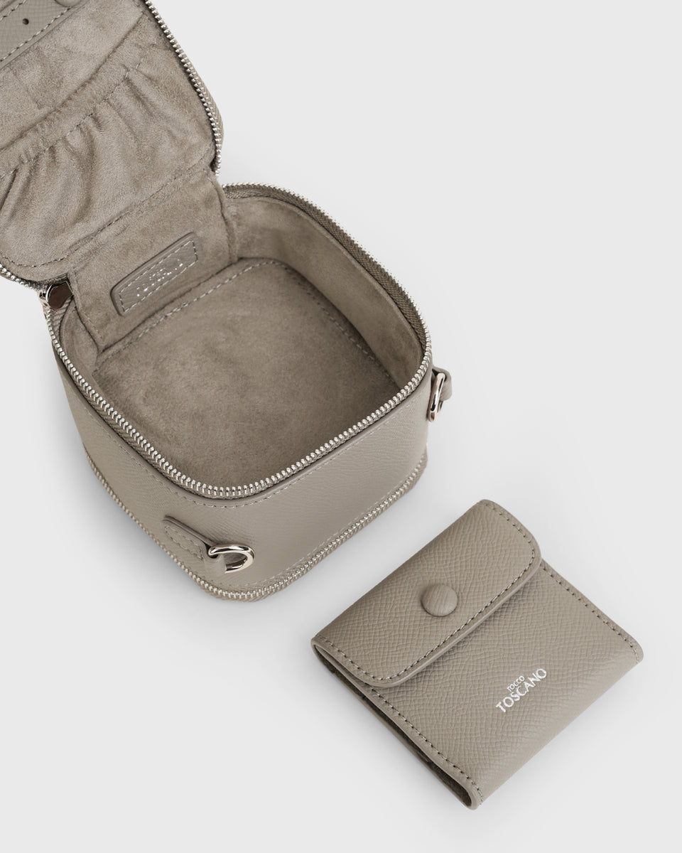 Elle Jewellery Case (Grey) - Tocco Toscano