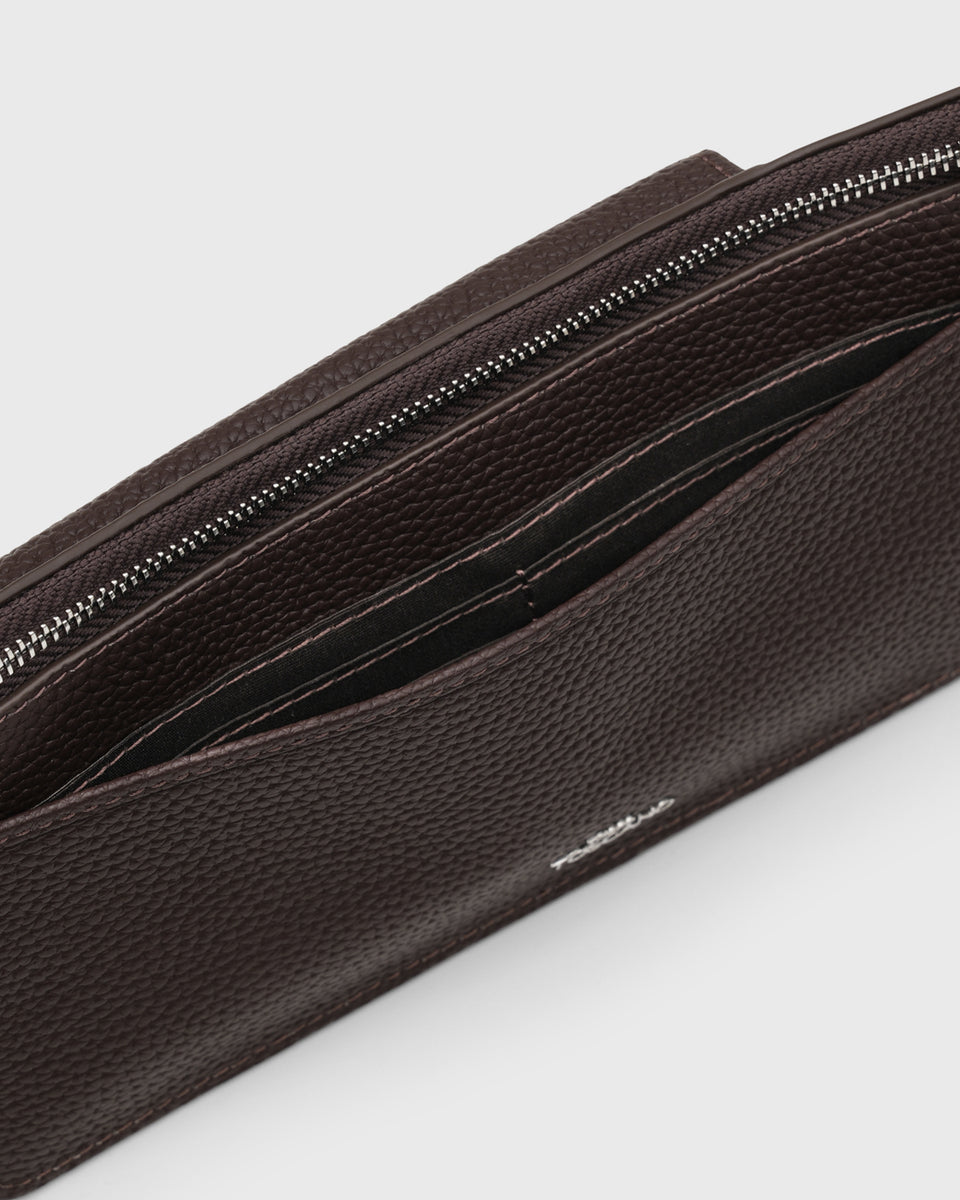 Casey Mobile Phone Bag (Dark Plum) - Tocco Toscano