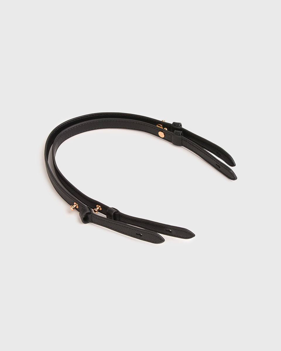 Aimee Dual Short Straps (Black) - Tocco Toscano