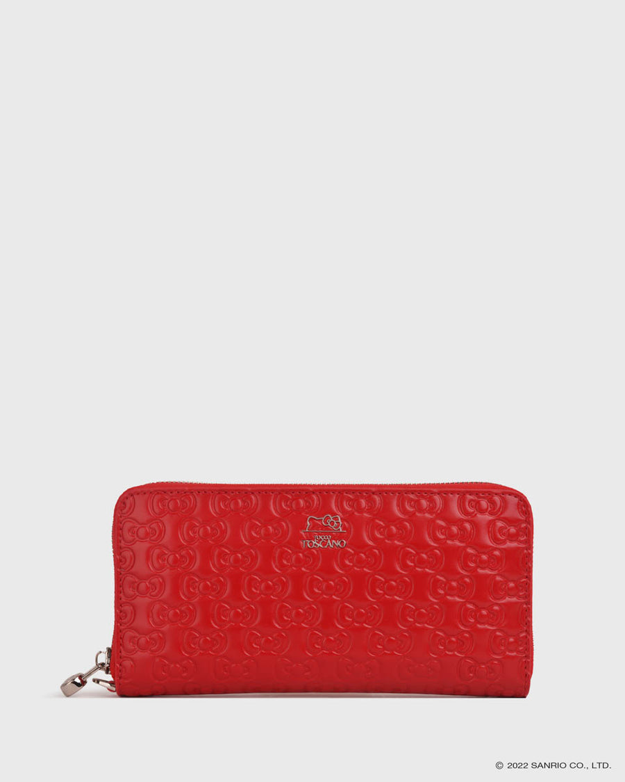 TOS x Hello Kitty Long Wallet (Scarlet) - Tocco Toscano